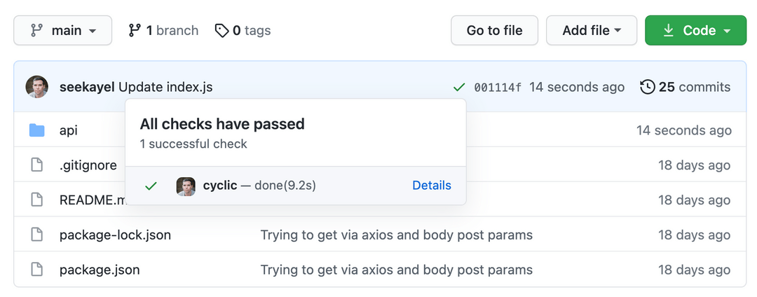 Cyclic.sh - APIs in seconds - Deploy and Host